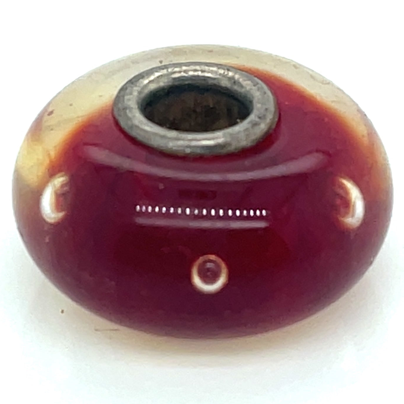 Trollbead Red Bubbles Glass Bead – Glenray Jewellers