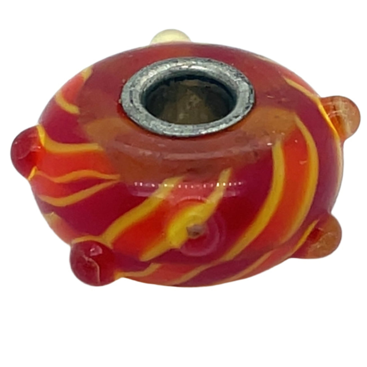 Trollbead Twisted Bud Glass Bead – Glenray Jewellers