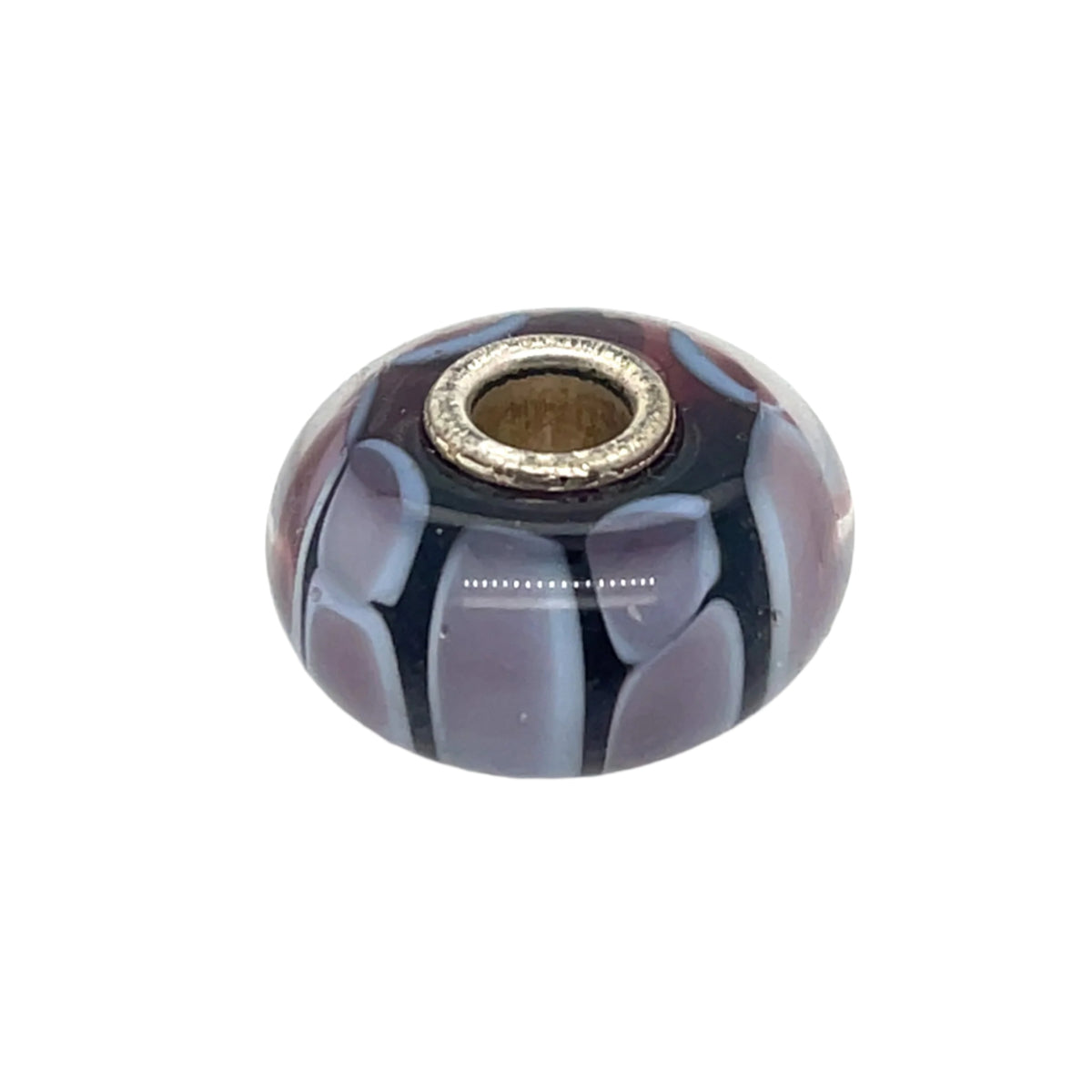 Trollbead Purple Fusion Glass Bead – Glenray Jewellers